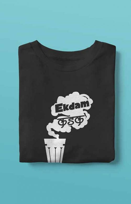 Ekdam Kadak Chai T Shirt for Men